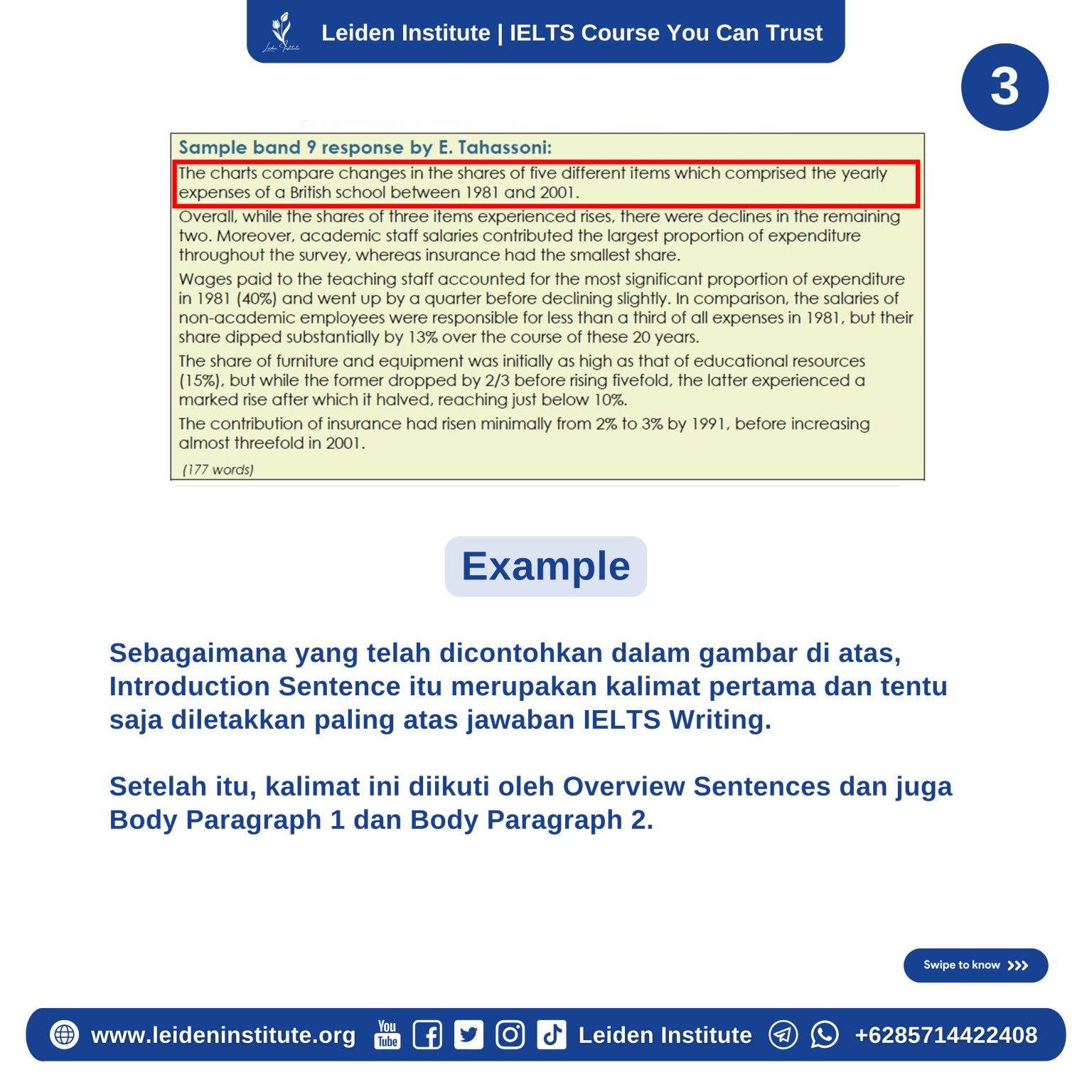 Cara Membuat Introduction Sentence dalam IELTS Writing Task 1 – Leiden ...